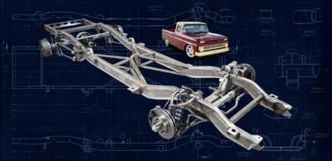 1963-1987 C10 Chassis - Brand new chassis from TCI Engineering