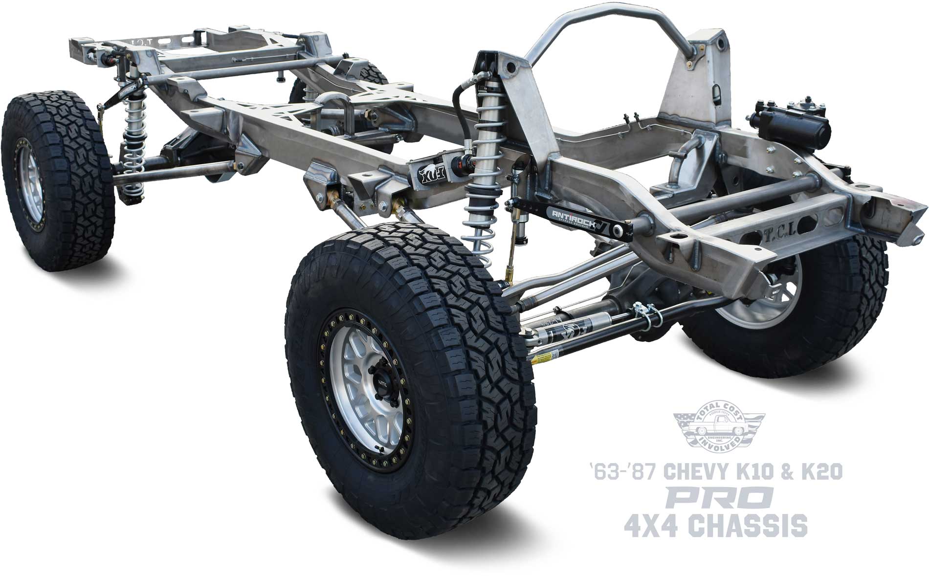 1967-1972 Ford F-100 Truck Pro 4x4 Chassis | TCI Engineering